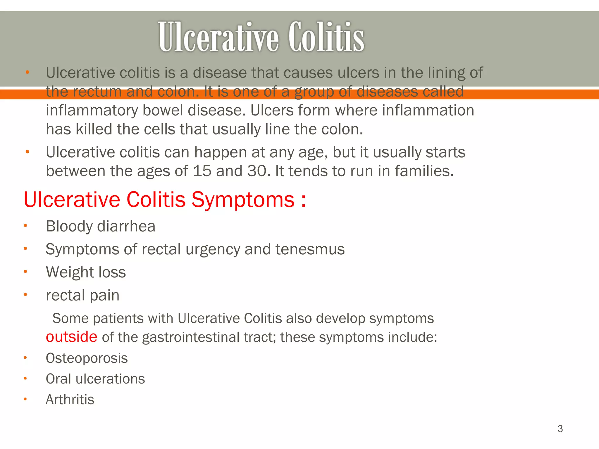 inflammatory bowel disease and drug used for it | PPT