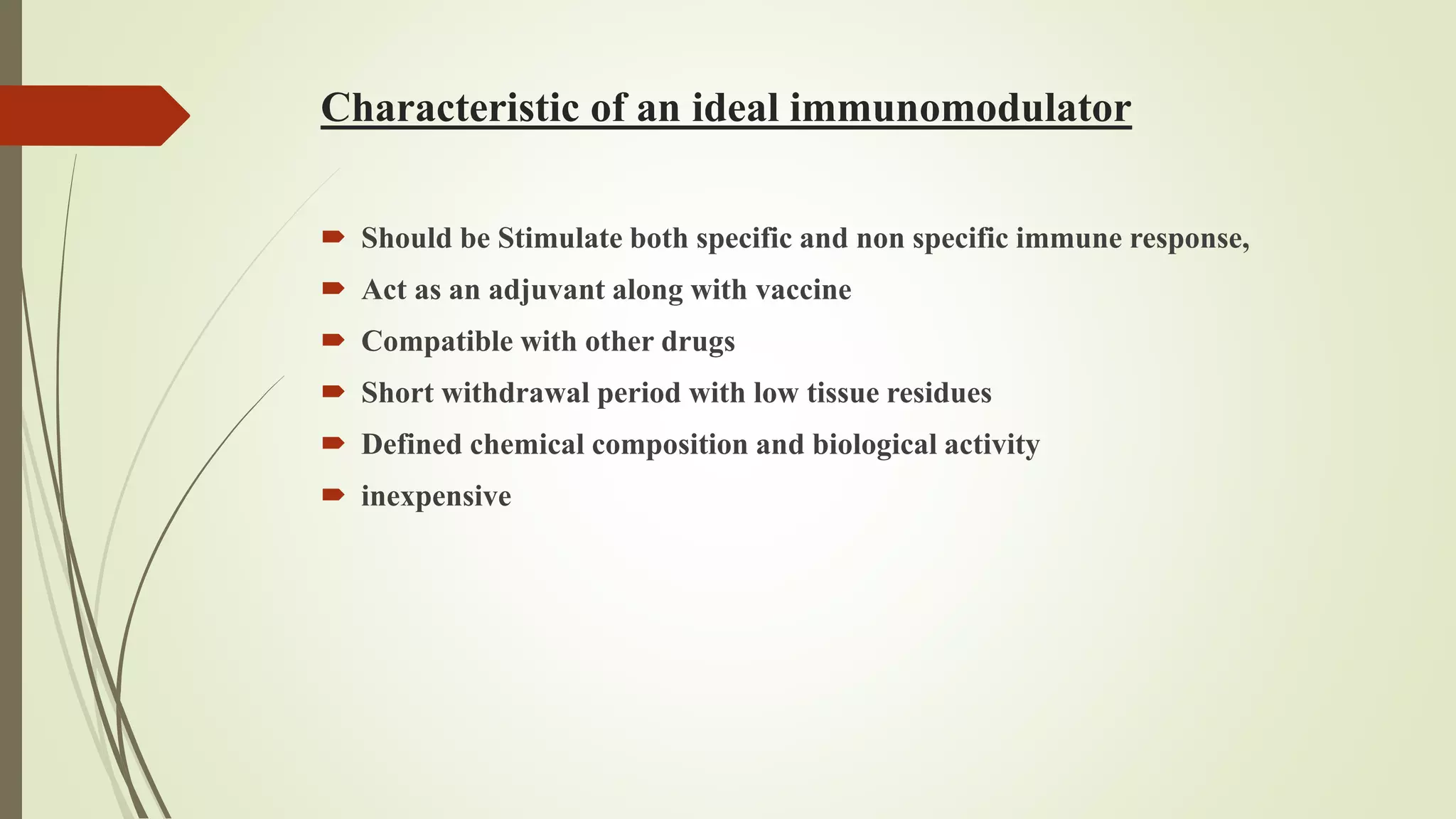Immunomodulatory activity | PPTX