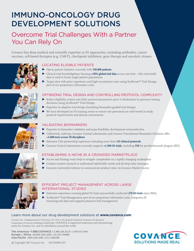 Immuno-Oncology Drug Development Solutions | PDF