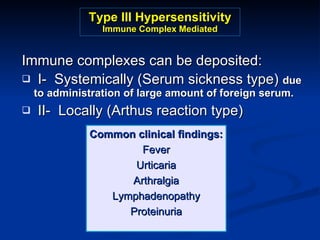 Immunopathology lecture 2+3 ,final | PPT | Allergies | Diseases and ...