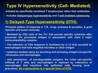 Immunopathology lecture 2+3 ,final | PPT