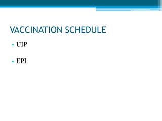 Immunoprophylaxis | PPTX
