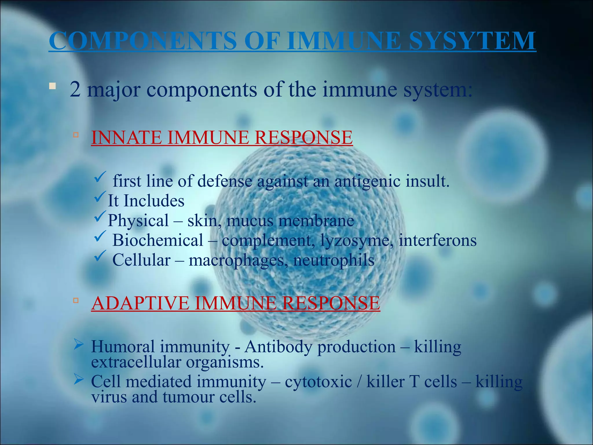Immunopharmacology | PPT