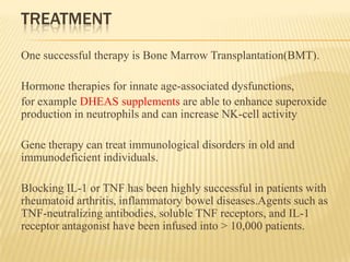 Immunosenescence | PPTX