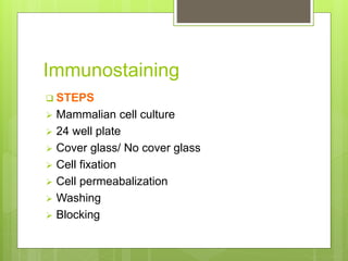 Immunostaining | PPTX
