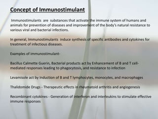 Immunostimulant | PPTX