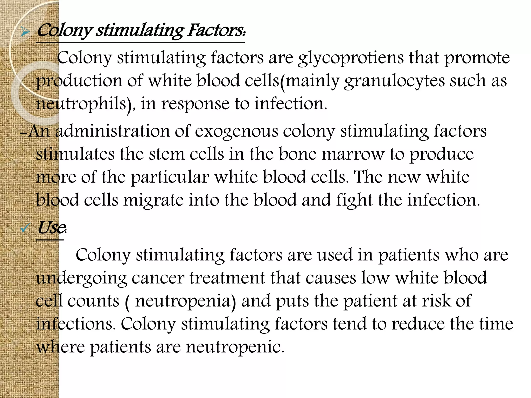Immunostimulants | PPTX