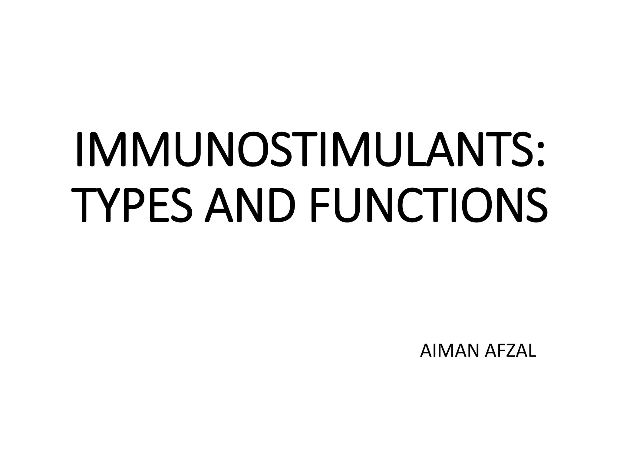 immunostimulants.pptx