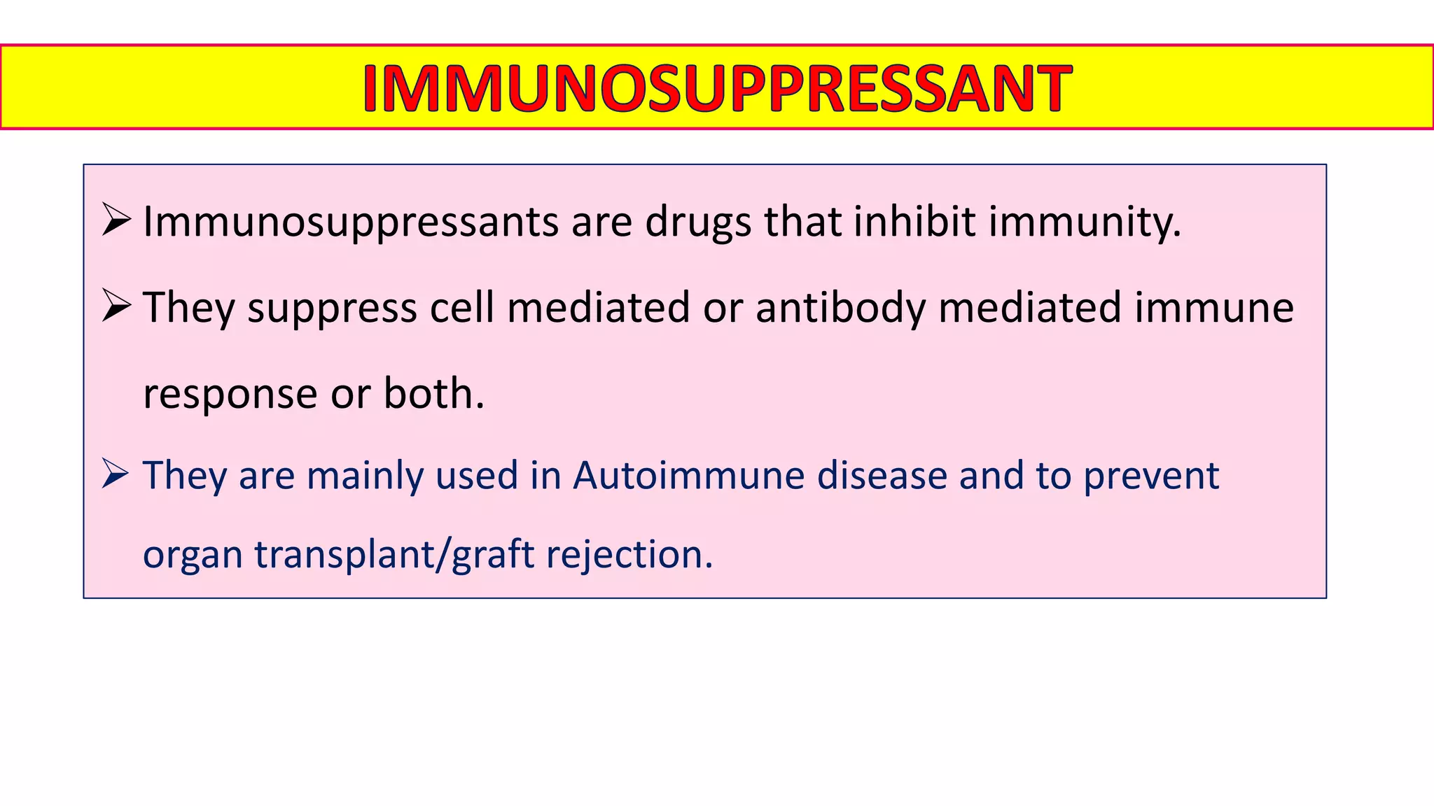 immunostimulants and immunosupprasants.pptx