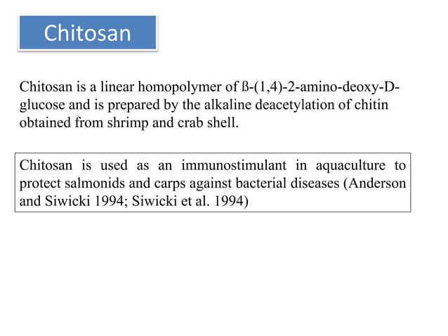 Immunostimulants role in aquaculture | PPTX