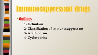 Immunosuppresent and it's management (1).pptx