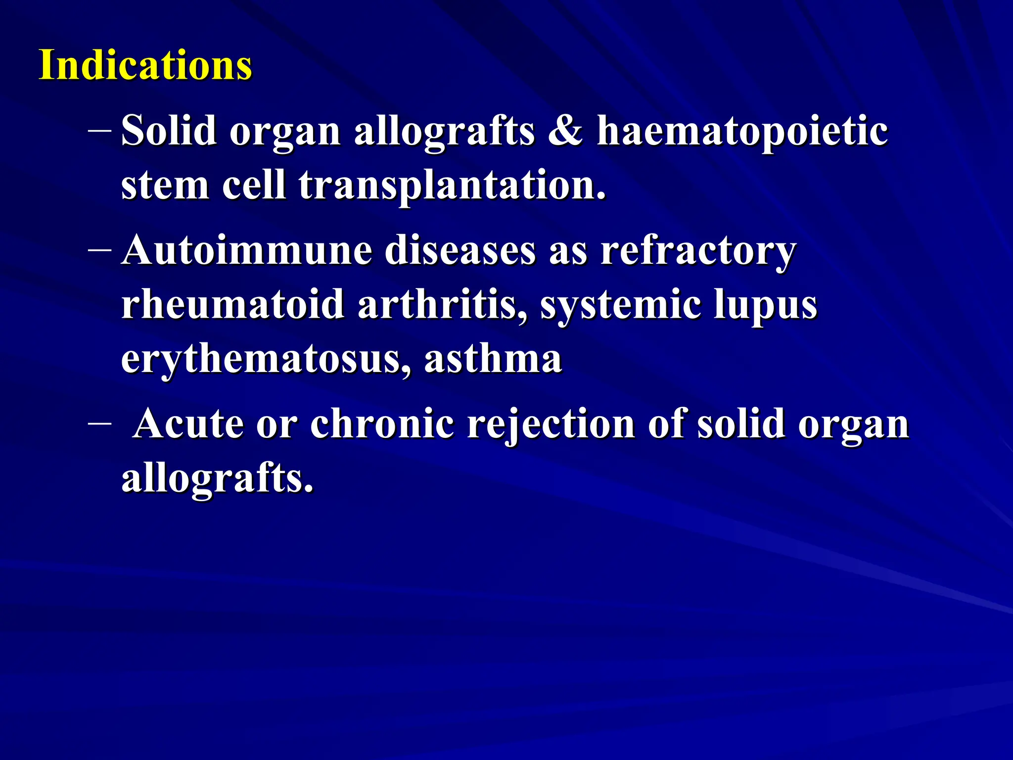 IMMUNOSUPPRESSANT DRUGS-232.ppt,,,,,,,,, | PPT | Biological Sciences | Science