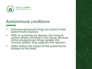 Immunosuppressant Drugsssssssssssss.pptx