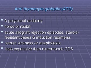 immunosuppressantdrugs and immunomodulators.ppt