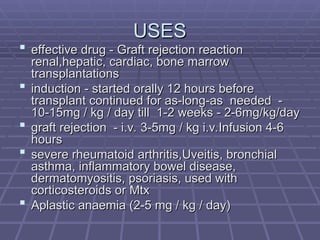 immunosuppressantdrugs and immunomodulators.ppt