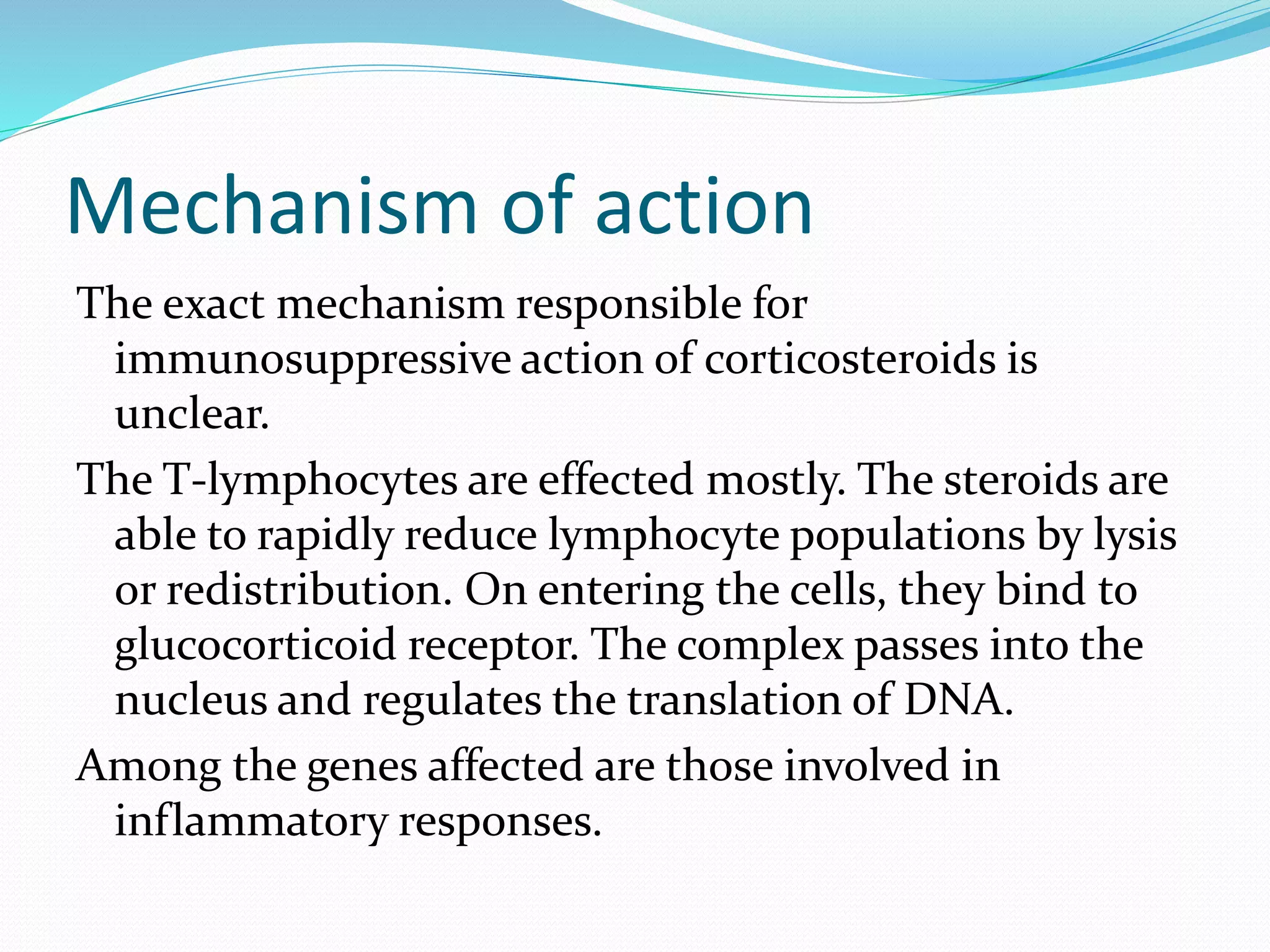 Immunosuppressants | PPTX