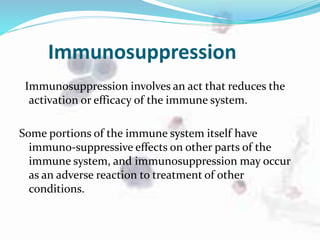 Immunosuppressants | PPTX