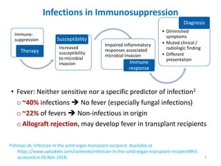 Immunosuppression to prevent infection risk.pptx