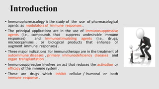 Immunosuppressive Agents in Pharmacology | PDF