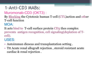 Immunosuppressive drugs | PPT