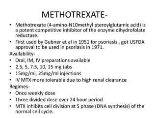 Immunosuppressives in dermatology tut..pptx