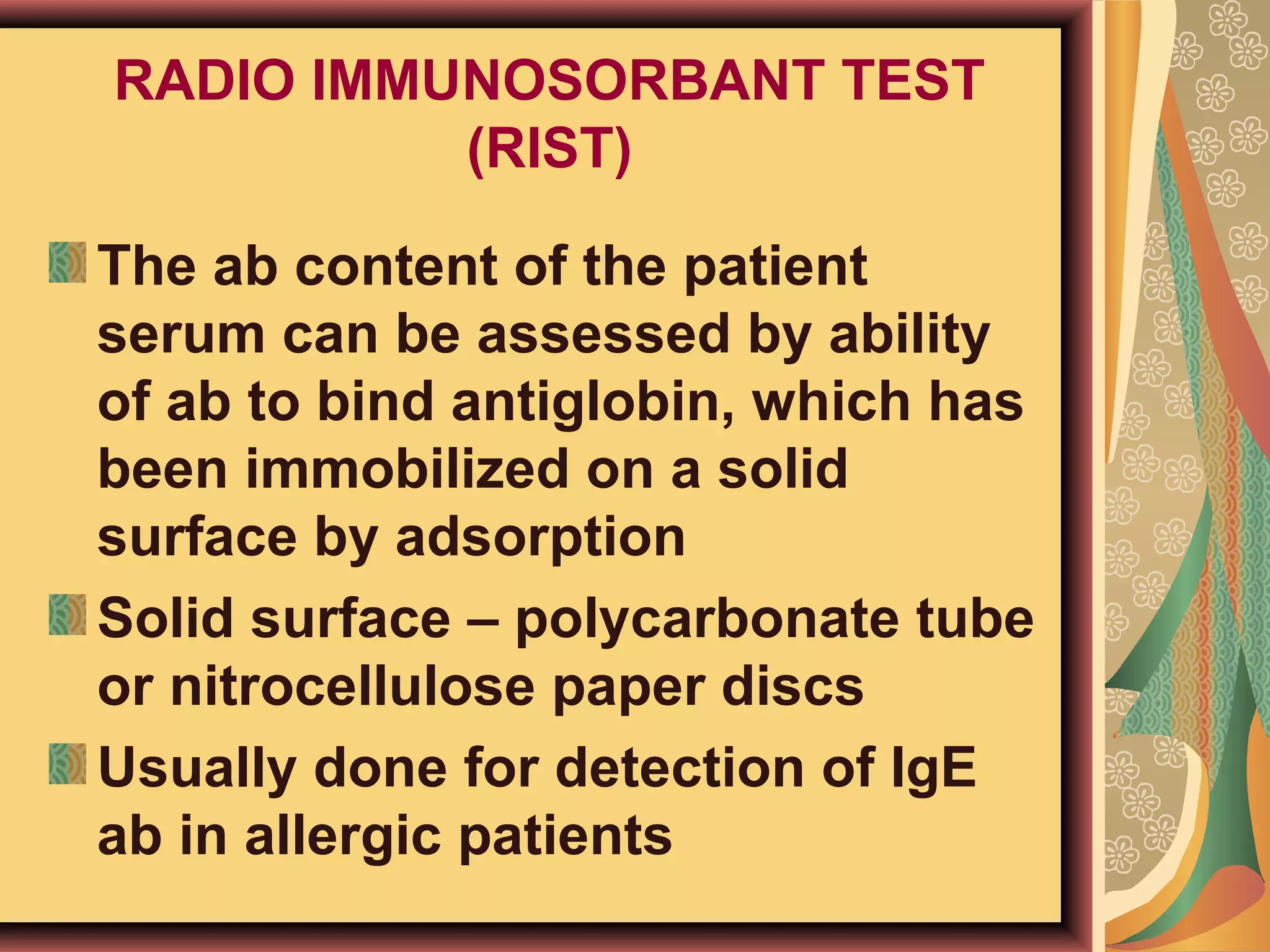 Immunotechniques ppt hamsa | PPT