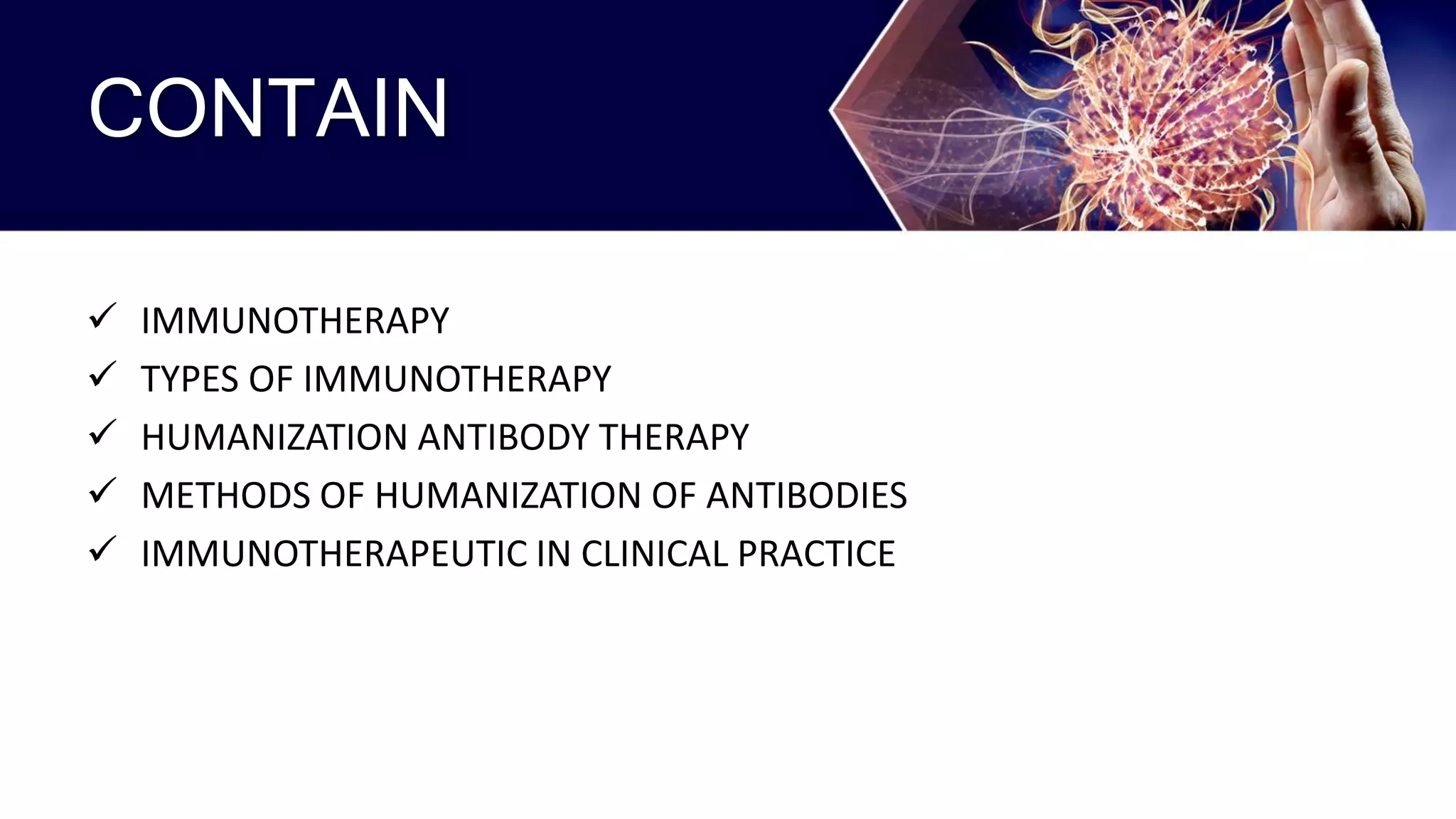 IMMUNOTHERAPEUTICS. | PDF