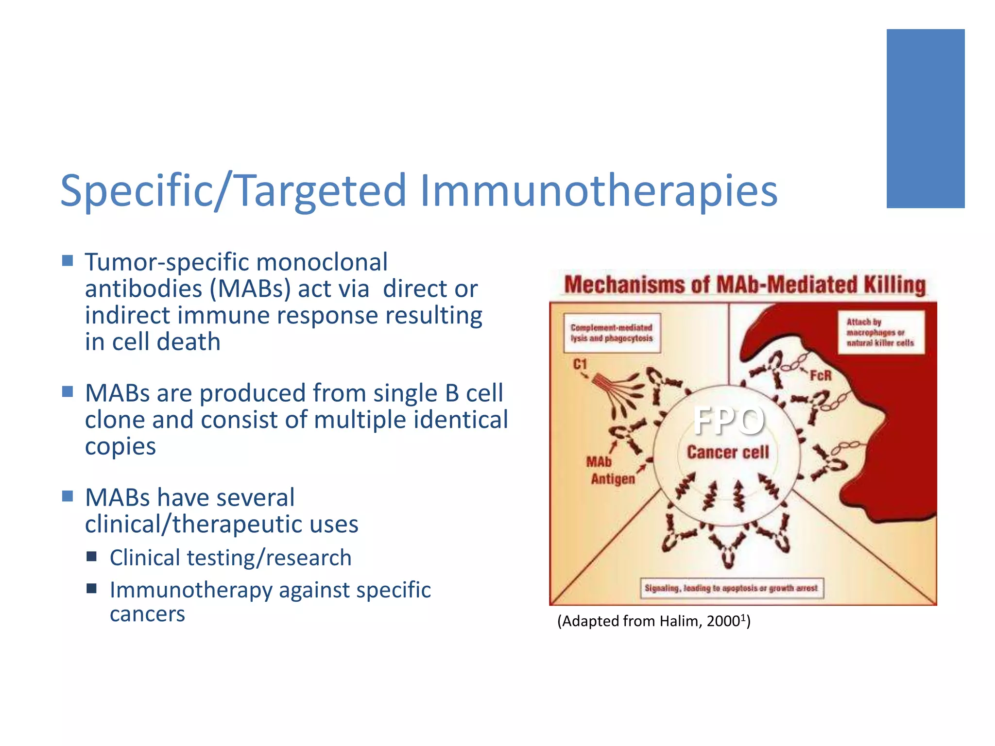 Immunotherapy Update in Oncology | PPTX