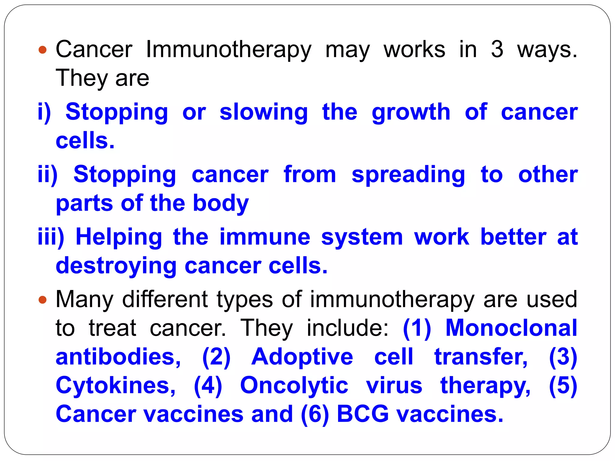 Immunotherapy | PPT