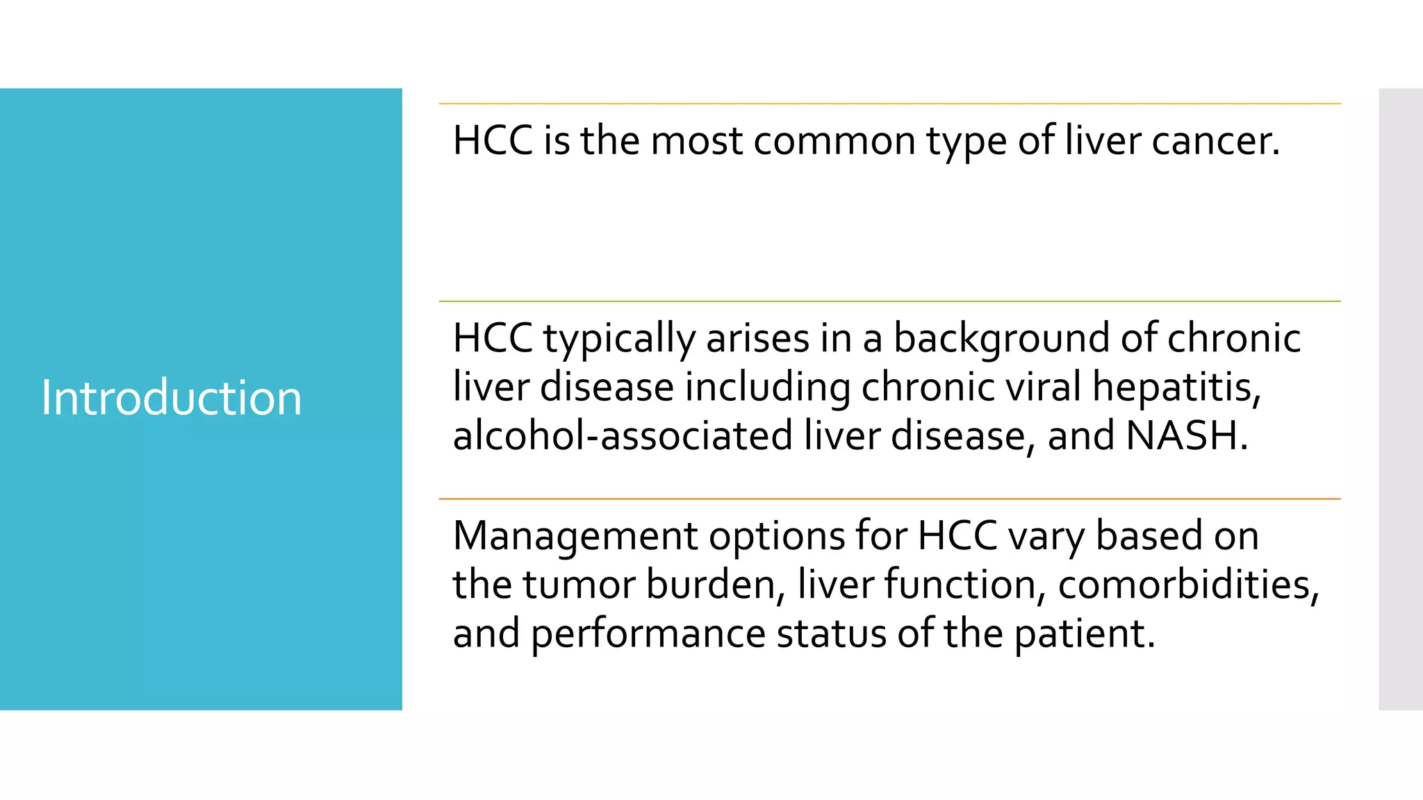 Immunotherapies in management of HCC | PPTX