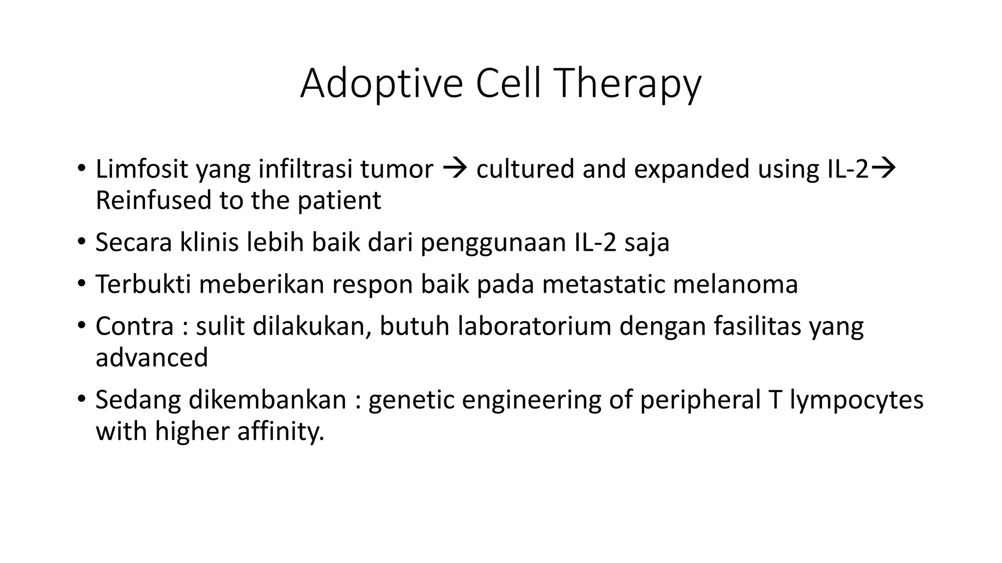 Basic Overview And Introduction Of Immunotherapy Pptx