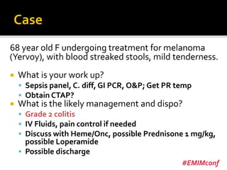 Immunotherapy Emergencies | PPT