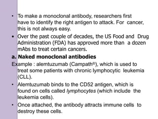 Immuno therapy for cancer | PPTX