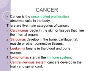 Immuno therapy for cancer | PPTX