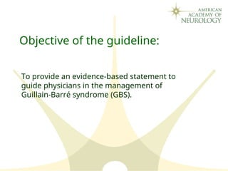 Immunotherapy for Guillain-Barre Syndrome .ppt