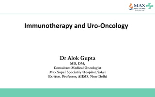 Immunotherapy in uro oncolgy | PPTX