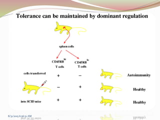 Immunotolerance: mechanism and consequence | PPTX