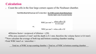 Assessment of Circulating WBC | PPTX | Blood Disorders | Diseases and ...