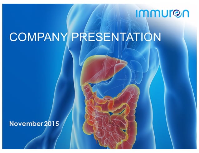 Immuron Presentation | PPT