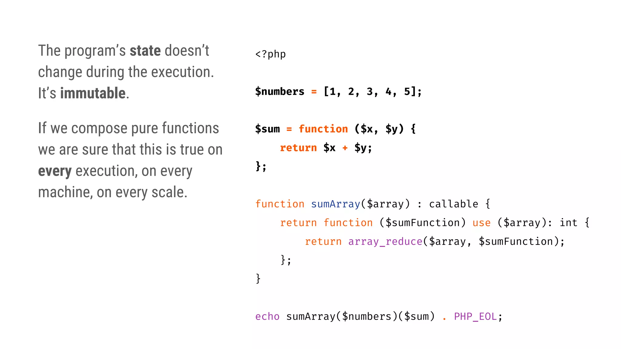 Immutability and pure functions | PDF