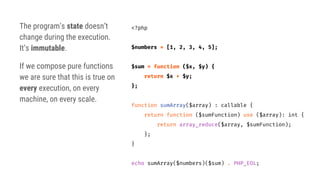 Immutability and pure functions | PDF