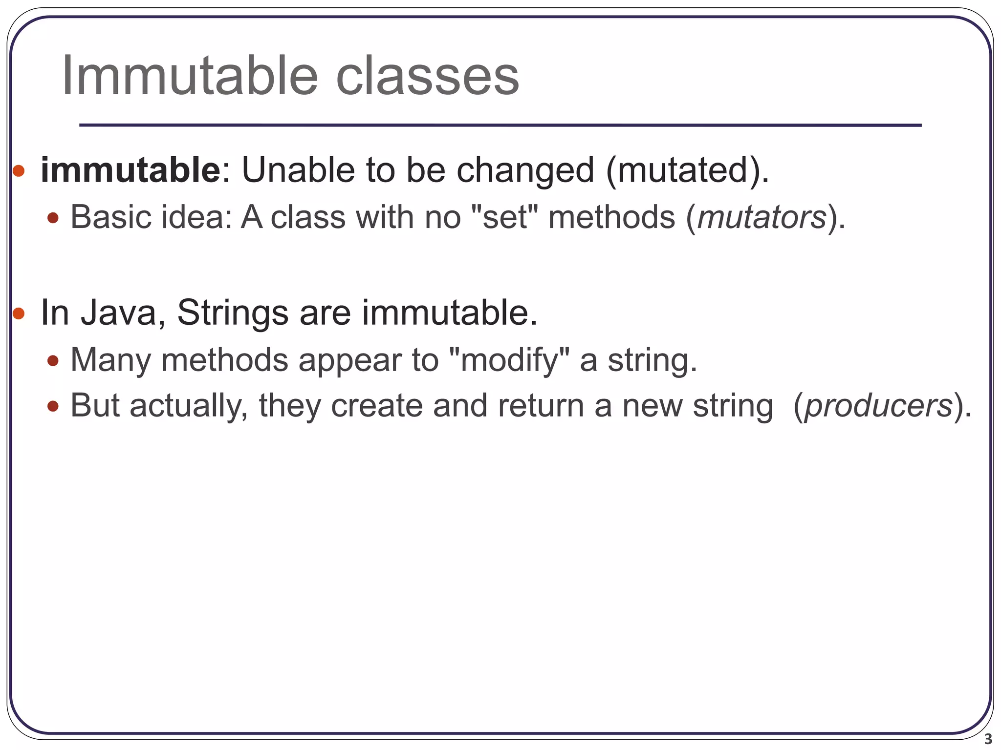 Immutable Classes updated.ppt