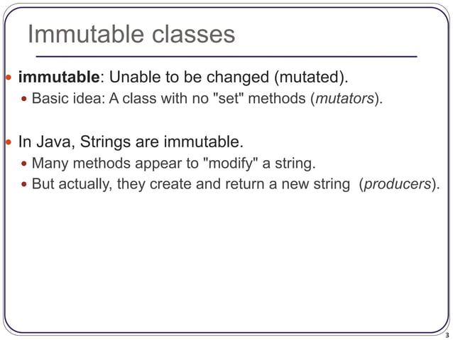 Immutable Classes updated.ppt