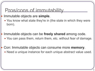 Immutable Classes updated.ppt