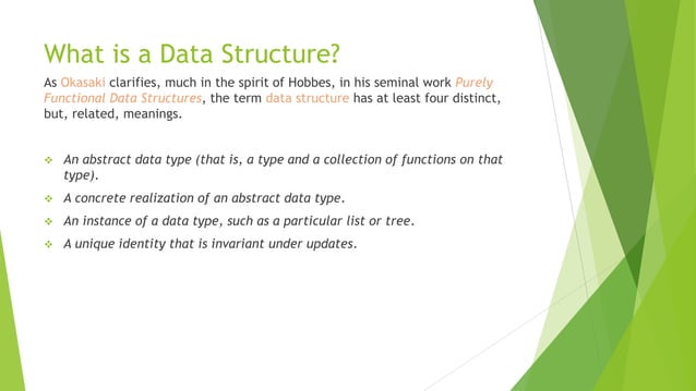 Immutable Data Structures A Primer Ppt