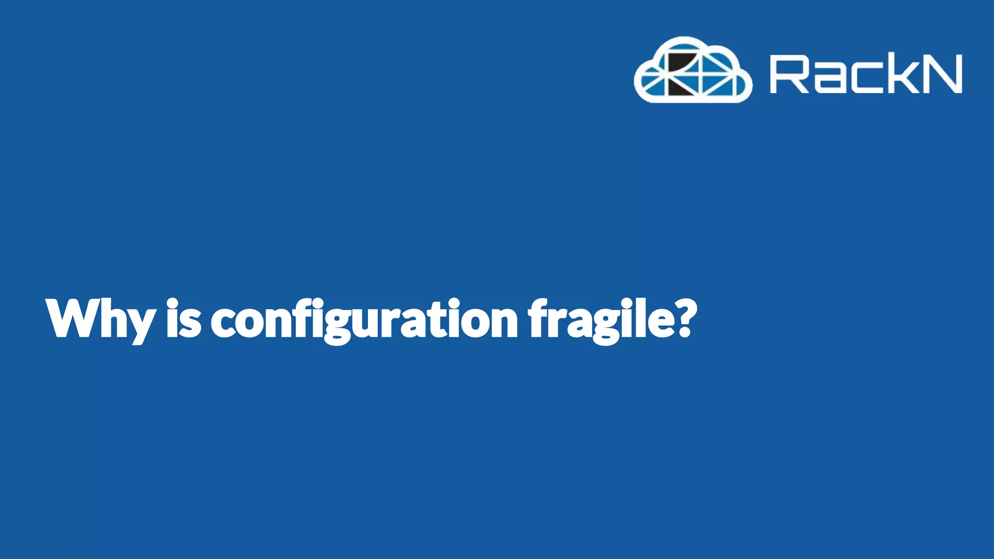Immutable Infrastructure And Rethinking Configuration Ppt