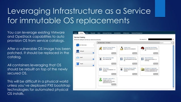 Immutable Infrastructure Security | PPT