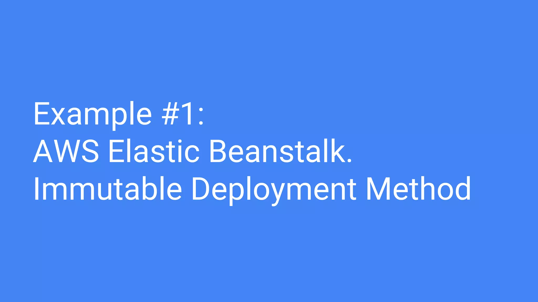 Immutable infrastructure tsap_v2 | PPT