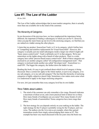 Immutable Laws | PDF