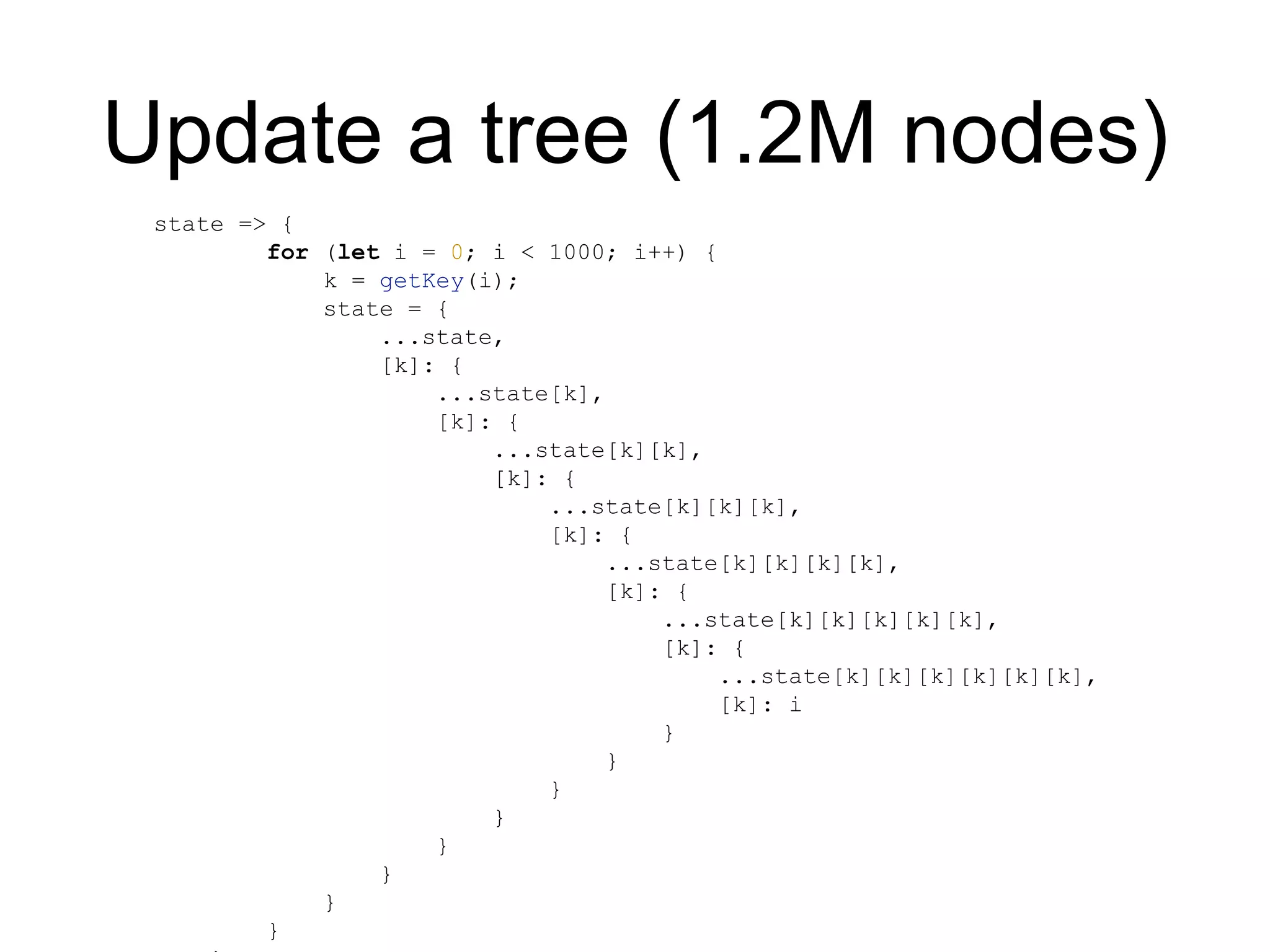 Immutable Libraries for React | PPT